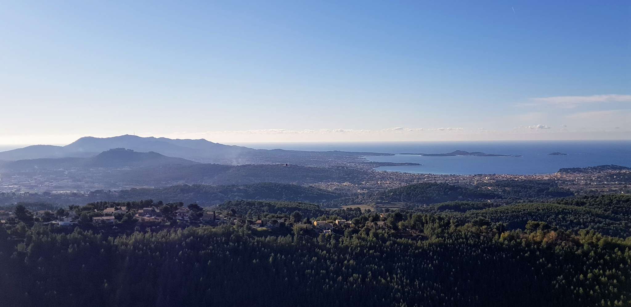 Randonnée Marche à OLLIOULES: gros cerveau - SityTrail