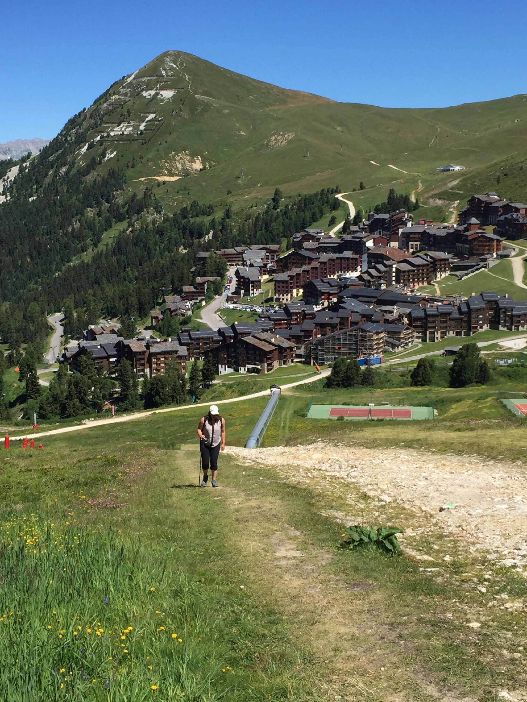Randonnée Marche à La Plagne-Tarentaise: La roche de Mio - SityTrail