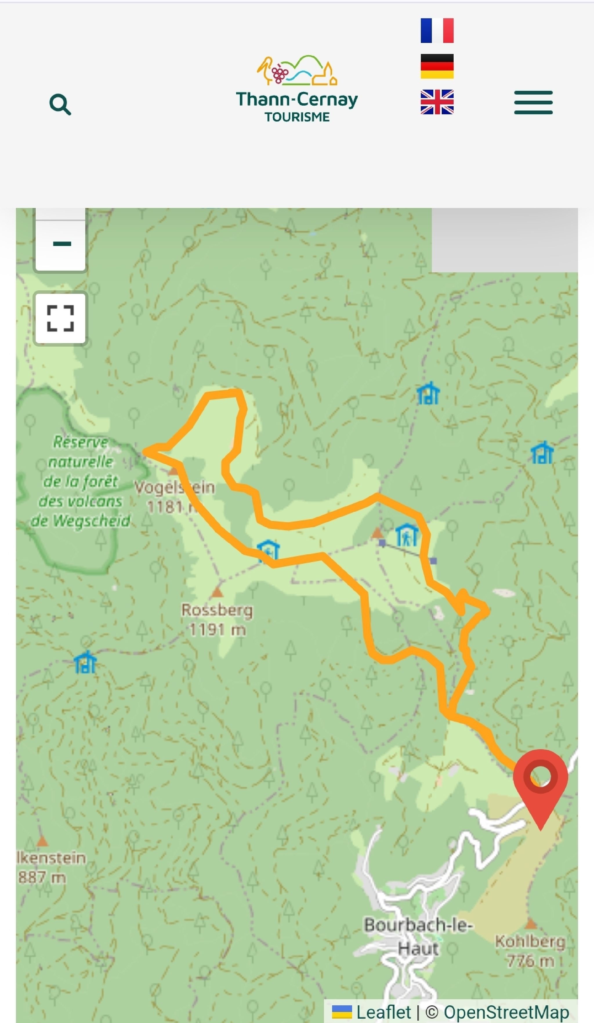 Randonnée Marche à Bourbach-le-Haut: Tour du Rossberg - Gsang - Thannerhubel - SityTrail